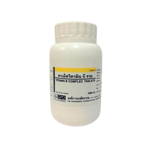 VITAMIN B COMPLEX GPO TABLETS 1000'S - RDS Pharmacy