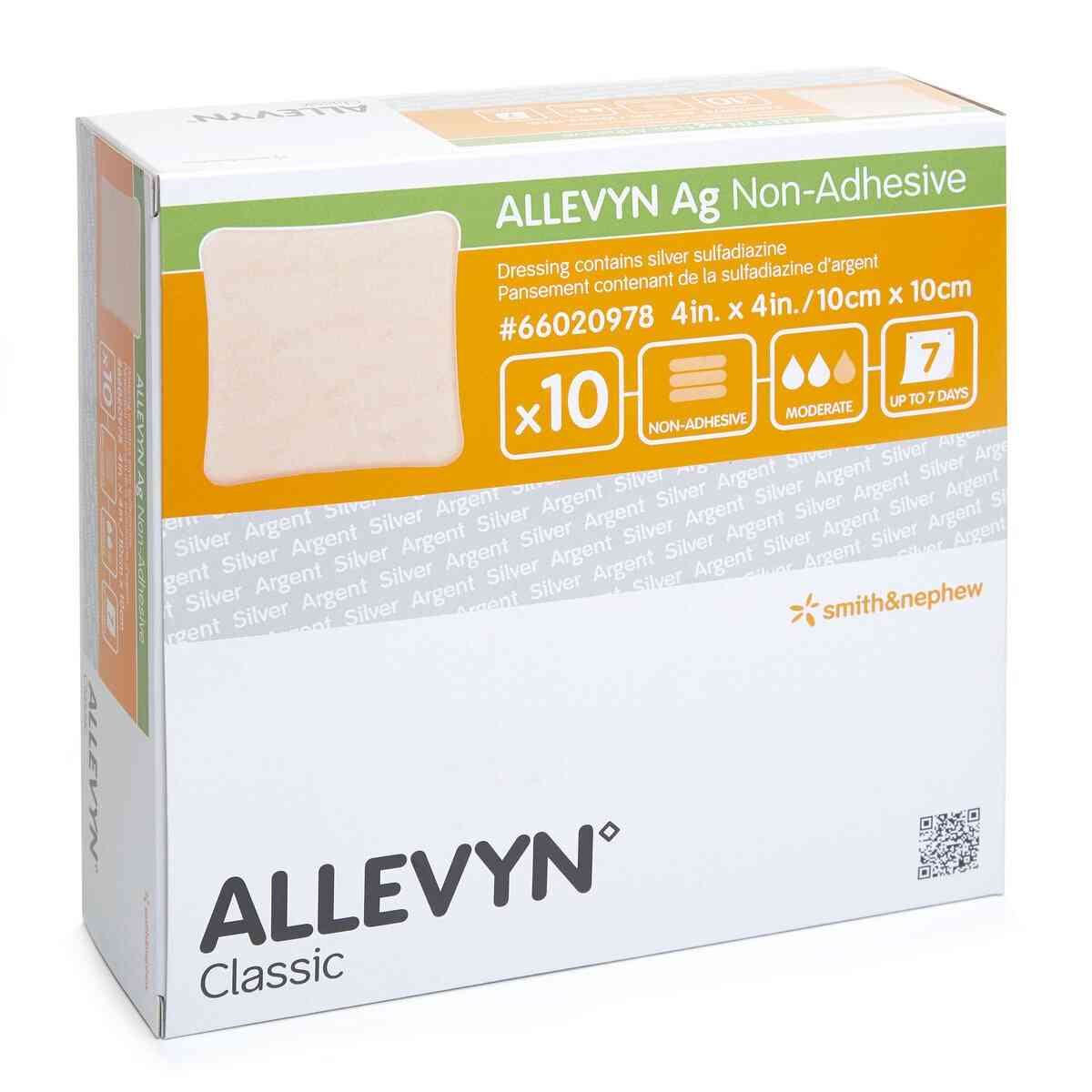 ALLEVYN AG CLASSIC 10*10CM - RDS Pharmacy